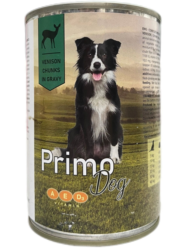 PRIMO DOG DIVLJAČ 415g | Ljubimci Pet Shop